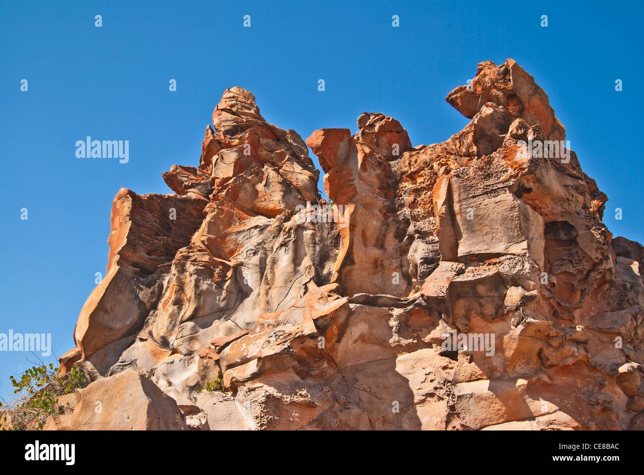 ROCK FORMATION, SANDSTONE, BARN HILL, WESTERN AUSTRALIA, WA, AUSTRALIA ...