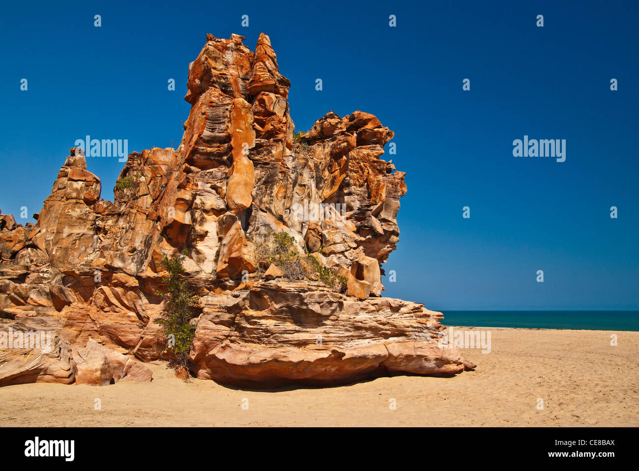 ROCK FORMATION, SANDSTONE, BARN HILL, WESTERN AUSTRALIA, WA, AUSTRALIA ...