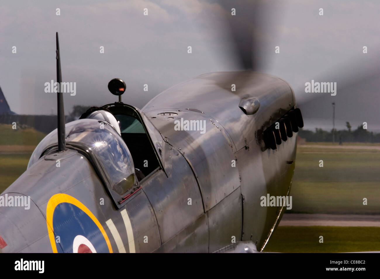 Battle of Britain Memorial Flight Supermarine Spitfire at RAF ...