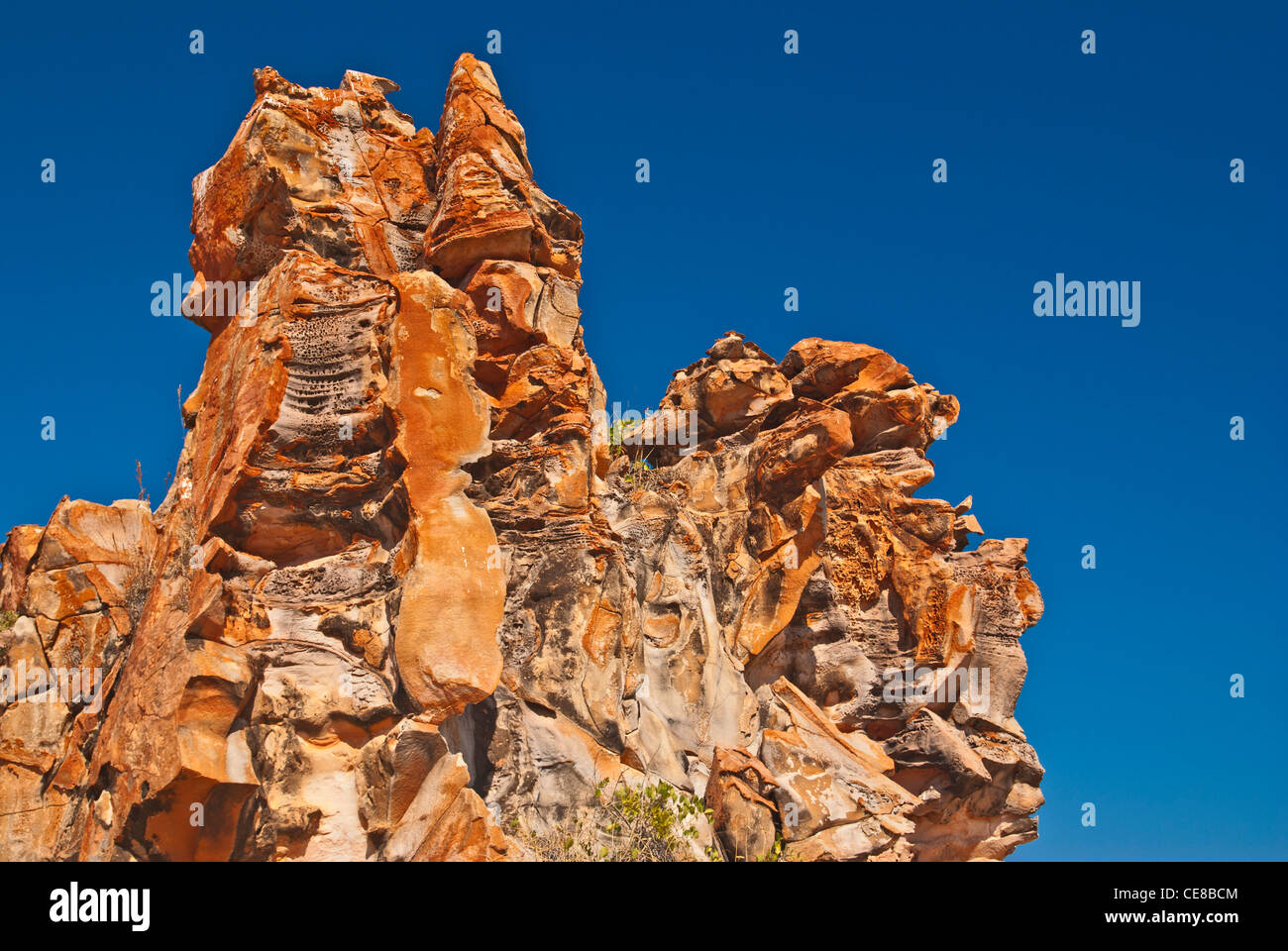 ROCK FORMATION, SANDSTONE, BARN HILL, WESTERN AUSTRALIA, WA, AUSTRALIA ...