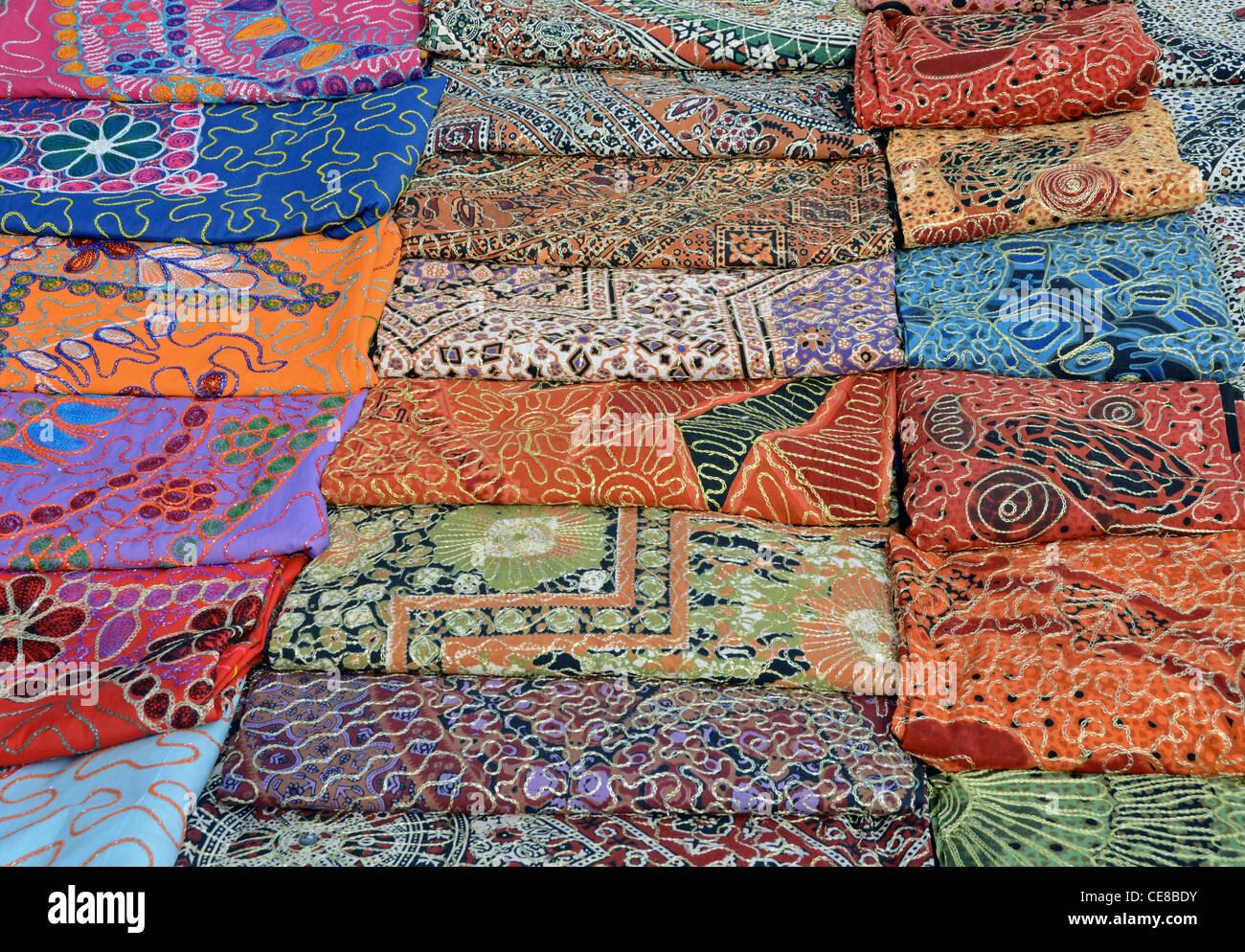 Fabrics from Mali, Africa Stock Photo - Alamy