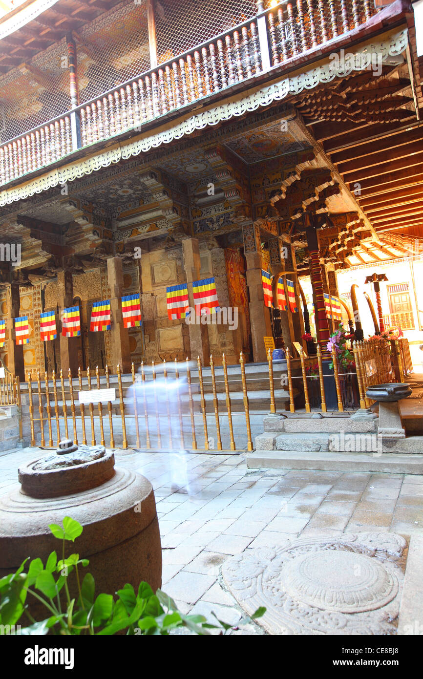 Sri Lanka, Central Province, Kandy, Temple of the Tooth, temple, tooth ...