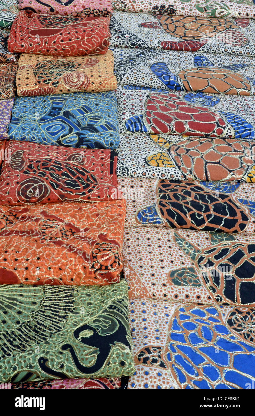 Fabrics from Mali, Africa Stock Photo - Alamy