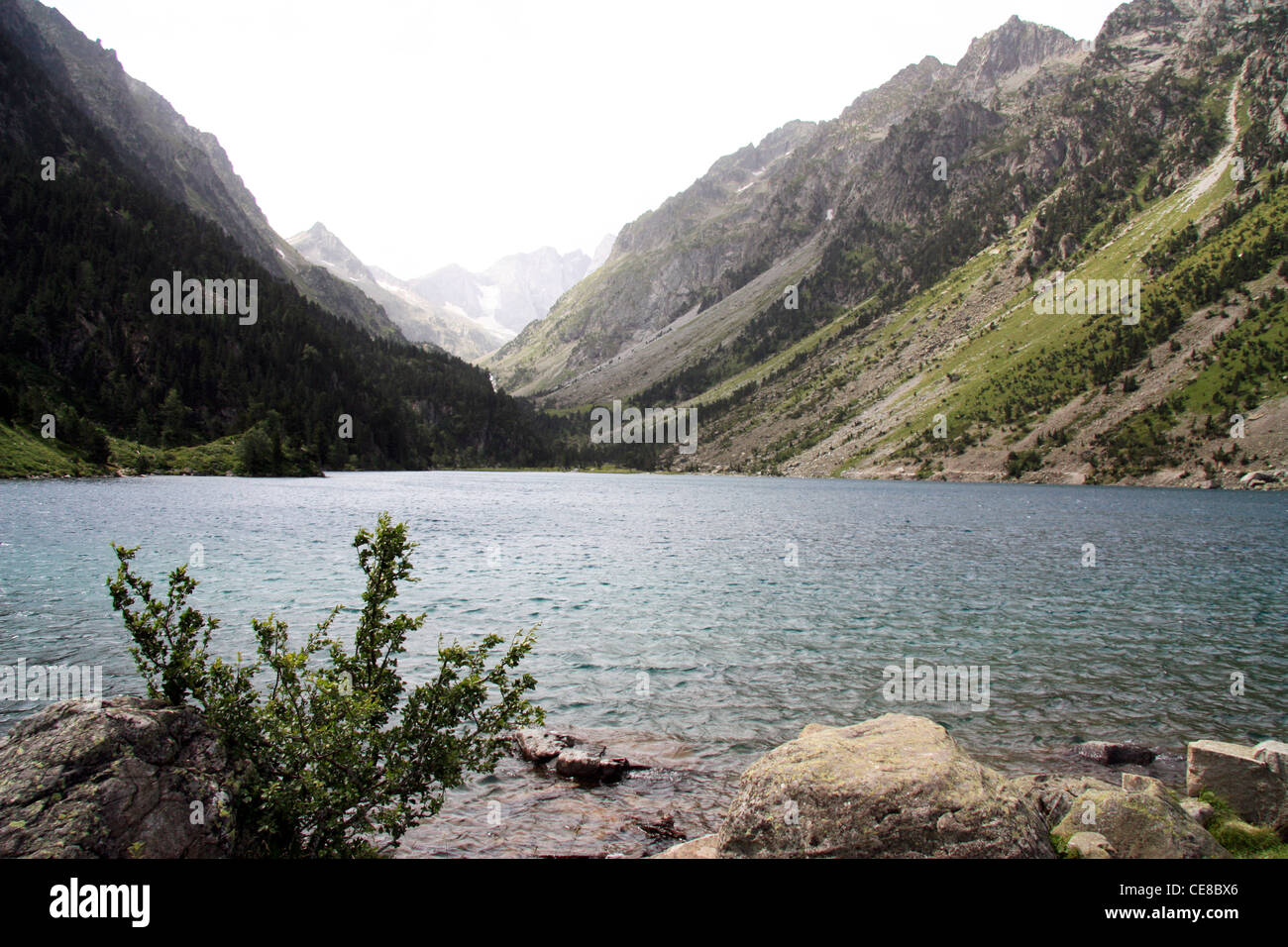 french pyrenee mountains , landscapes beautiful view of nature Stock ...