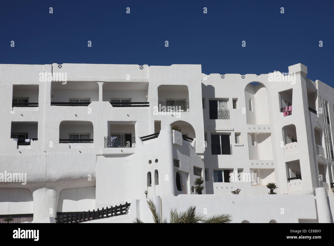 Tunisian modern architecture Stock Photo - Alamy