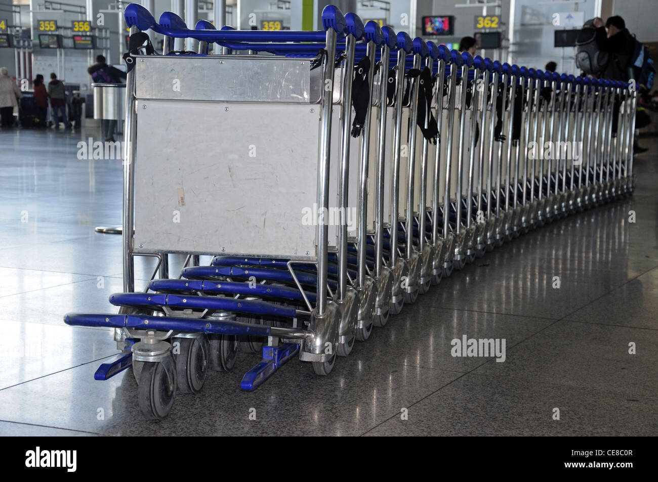 Row trolley hi-res stock photography and images - Alamy