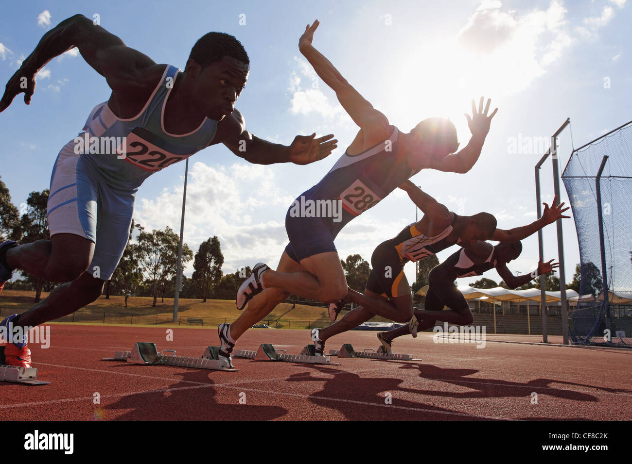 Runners shadow hi-res stock photography and images - Alamy
