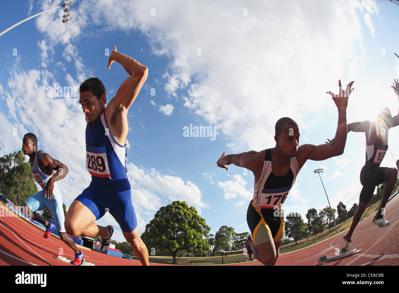 View starting block stadium hi-res stock photography and images - Alamy