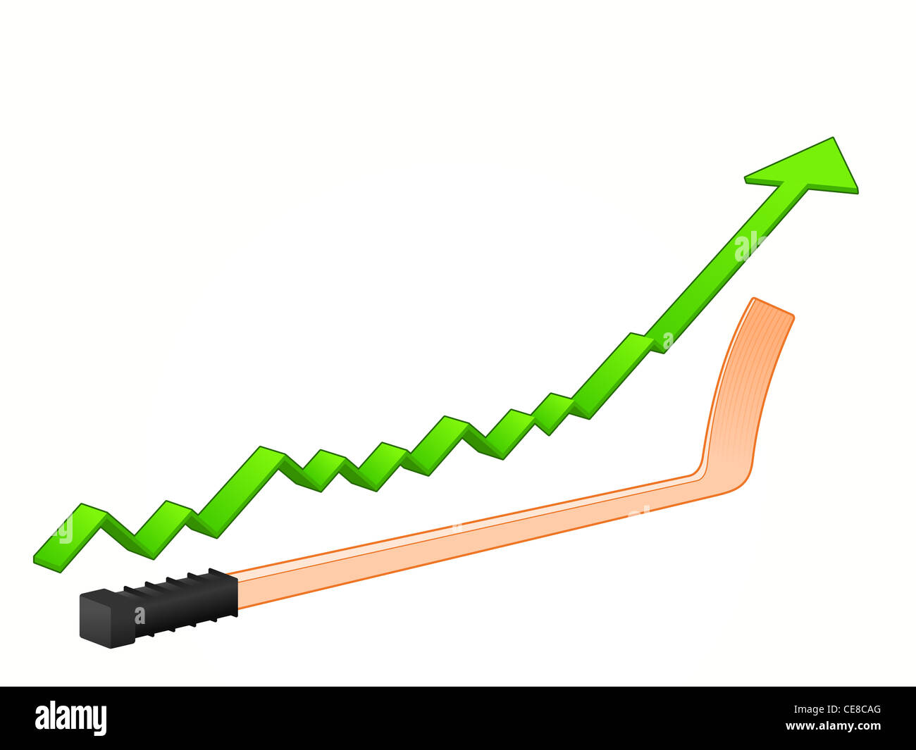 Hockey Stick Growth - Hockey Stick concept of fast gorwth in business ...