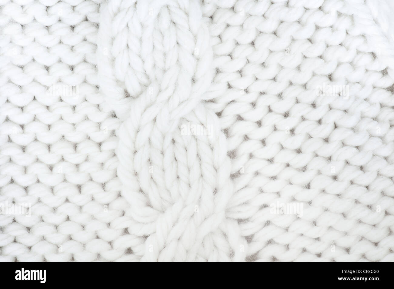 White plain knitting hi-res stock photography and images - Alamy