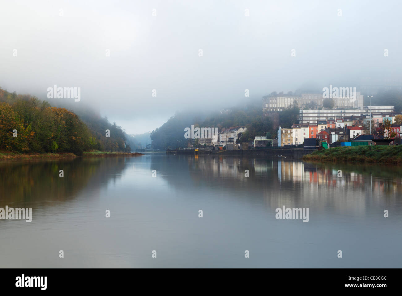 Mist clearing buildings hi-res stock photography and images - Alamy