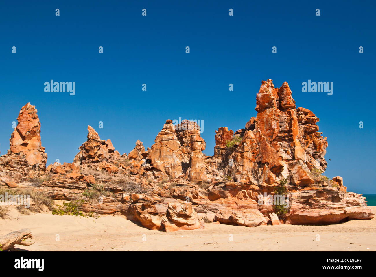 ROCK FORMATION, SANDSTONE, BARN HILL, WESTERN AUSTRALIA, WA, AUSTRALIA ...