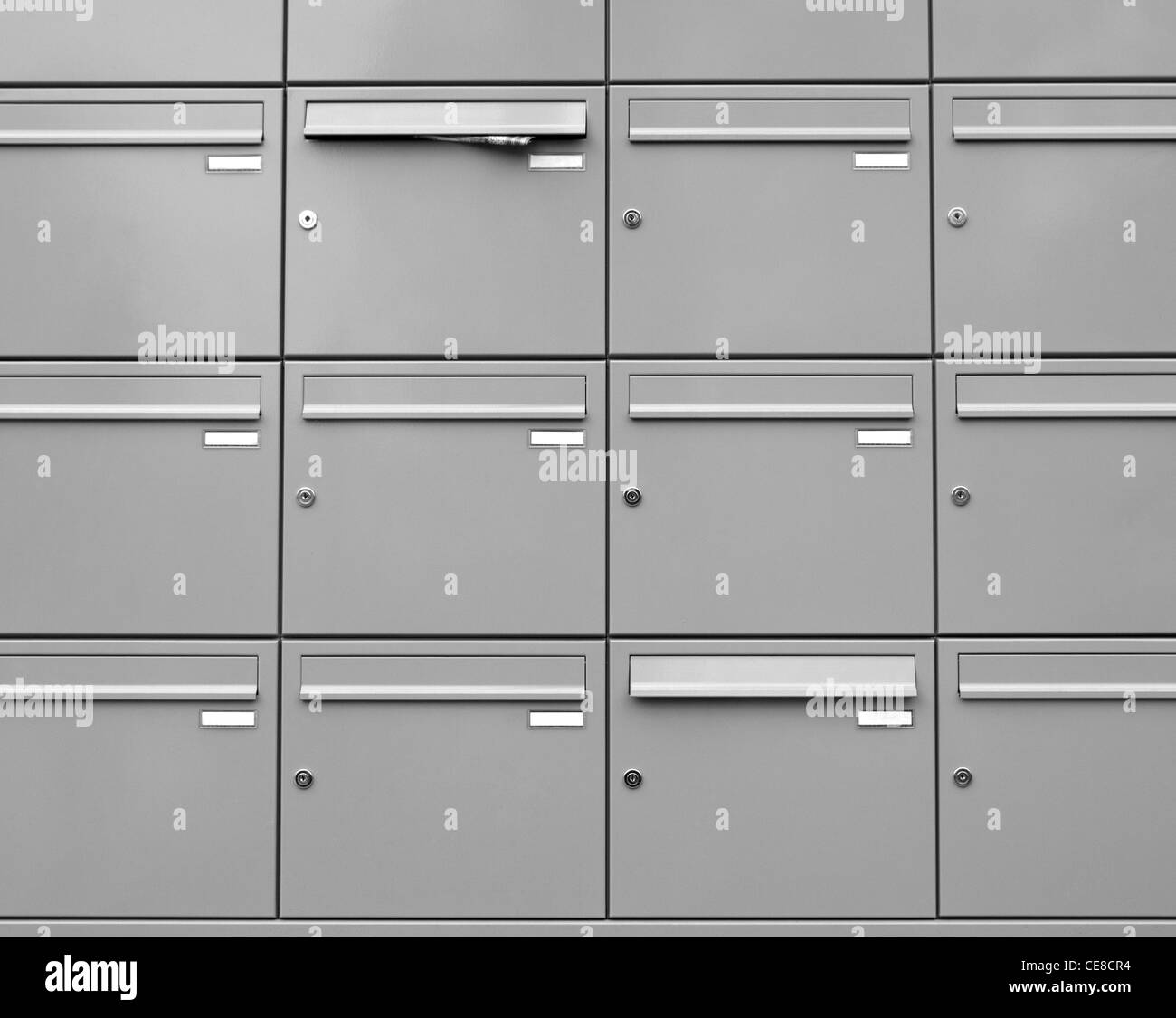 Locker post box hi-res stock photography and images - Alamy