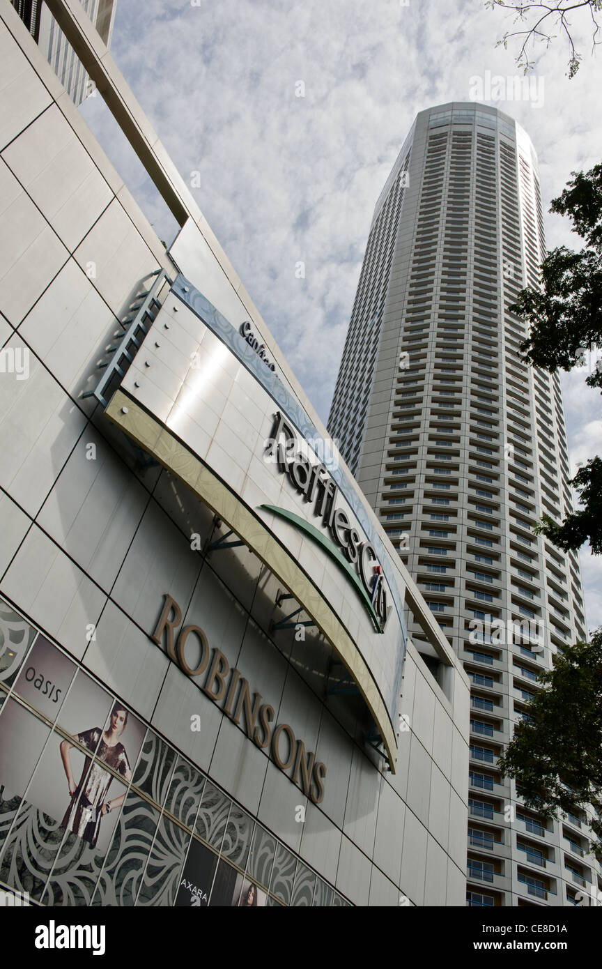 Raffles city shopping centre hi-res stock photography and images - Alamy