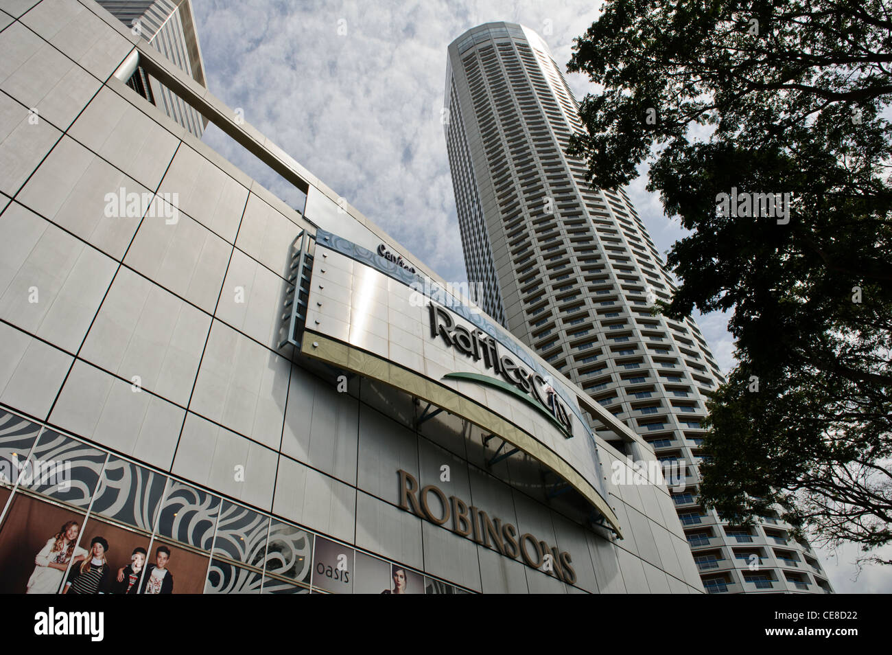 Raffles city shopping centre hi-res stock photography and images - Alamy