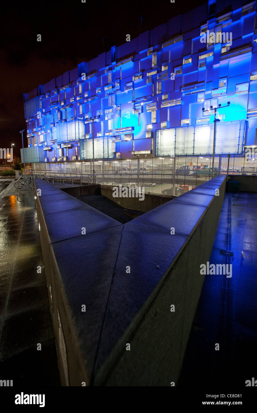 Modern multi storey car park hi-res stock photography and images - Alamy