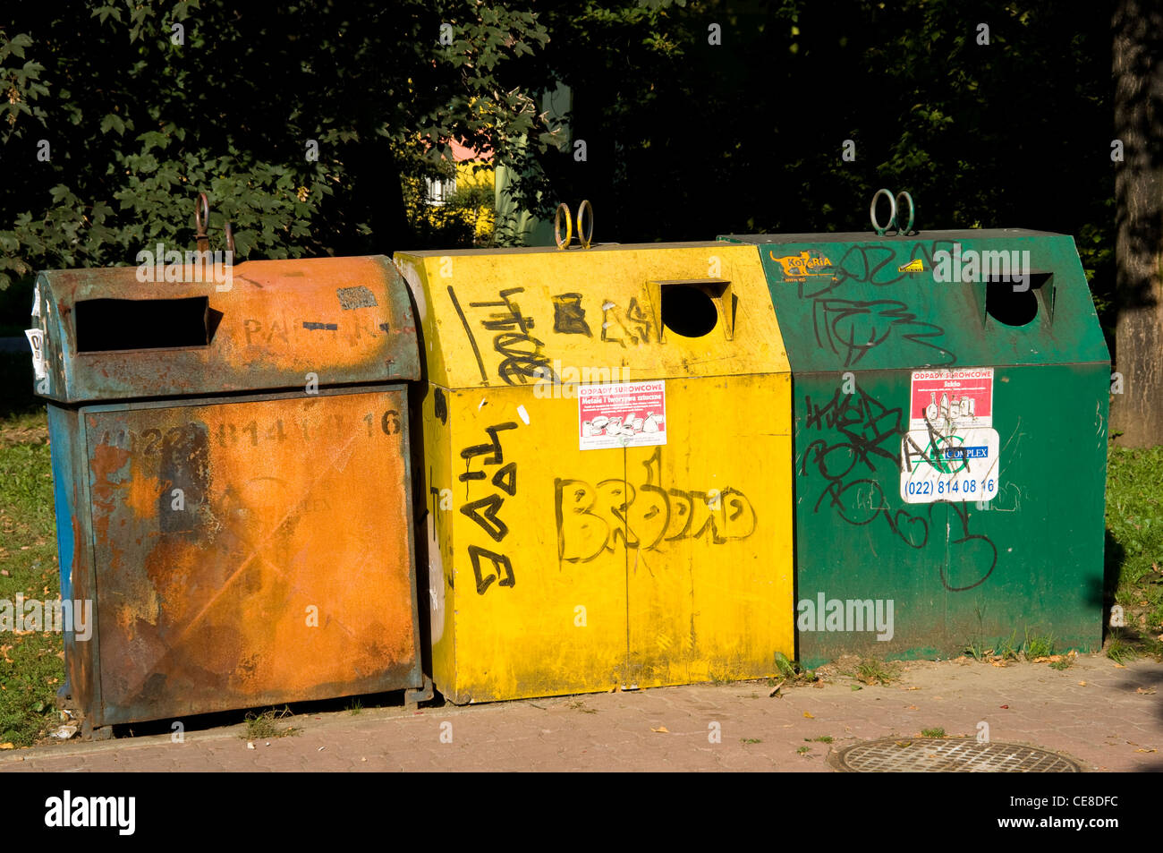 Poland garbage segregation hi-res stock photography and images - Alamy