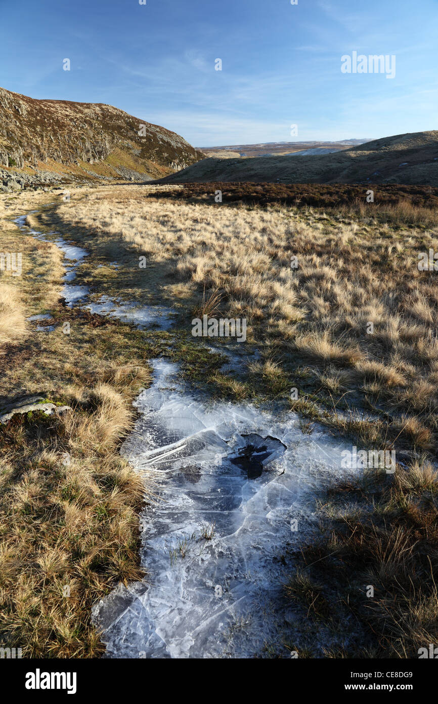 The Pennine Way Footpath Below Falcon Clints Downstream of Cauldron ...