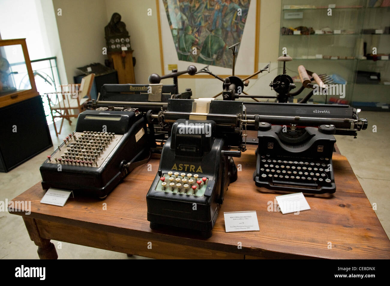 Museum typewriters hi-res stock photography and images - Alamy