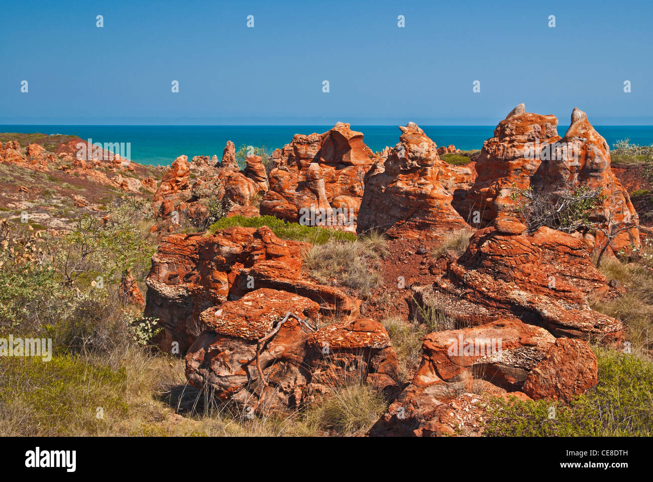 ROCK FORMATION, SANDSTONE, BARN HILL, WESTERN AUSTRALIA, WA, AUSTRALIA ...