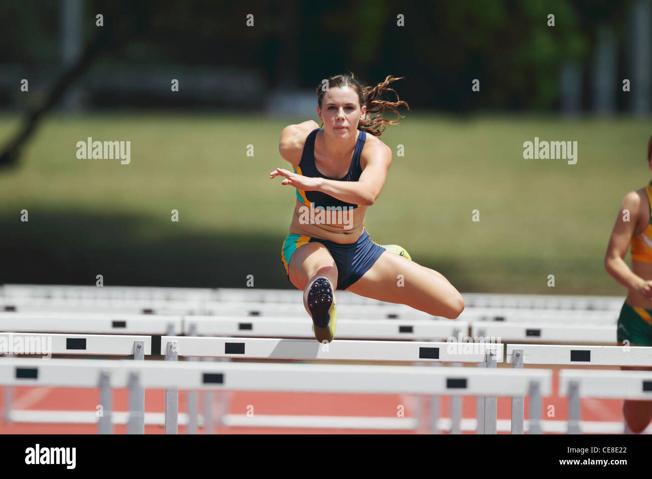 Hurdling High Resolution Stock Photography and Images - Alamy