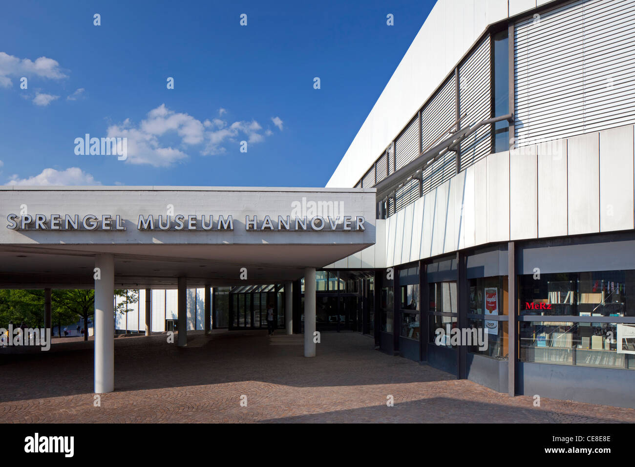 The Sprengel Museum Hannover of modern art in Hanover, Lower Saxony ...