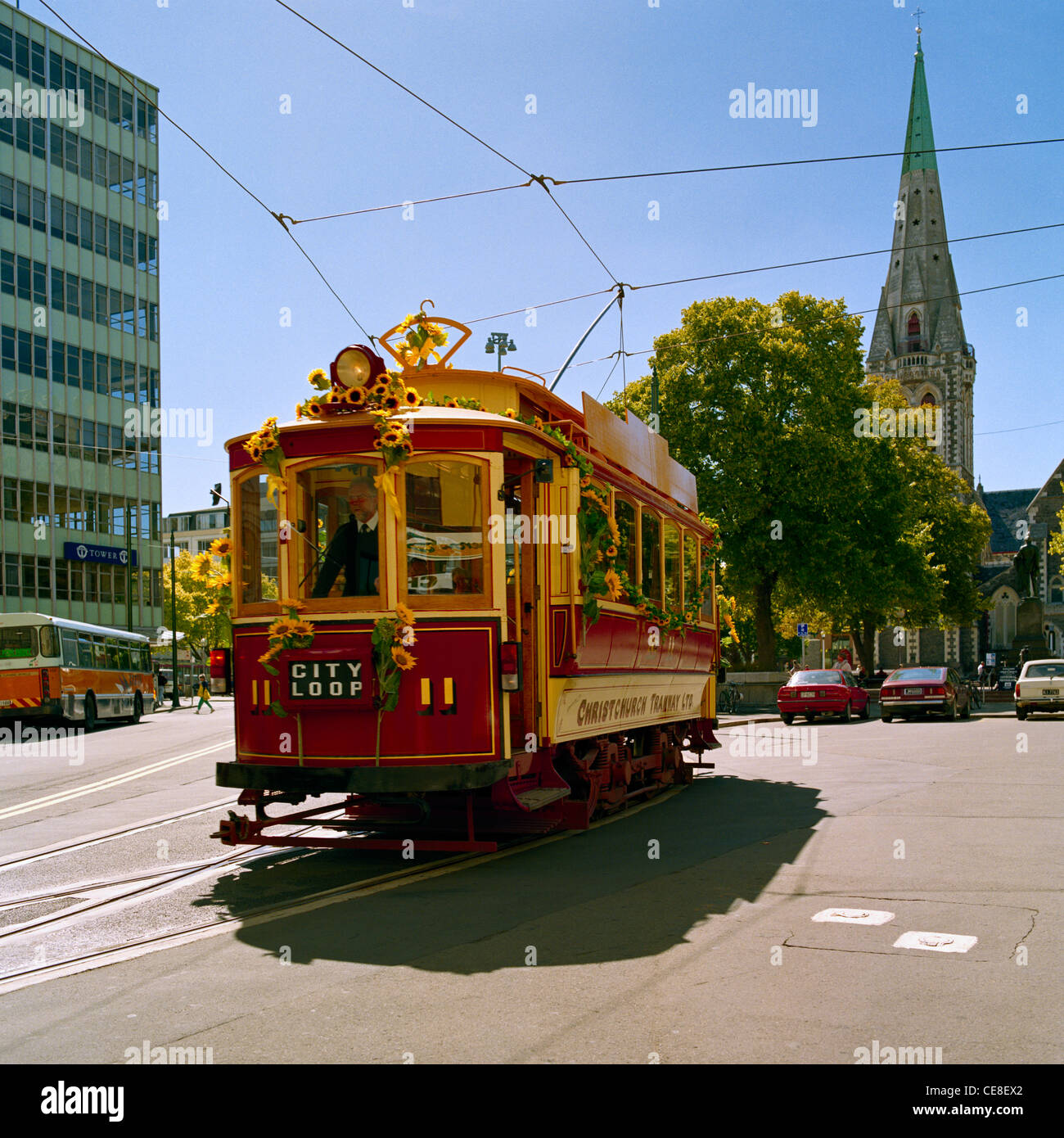 Yelllow tram tram tram tram hi-res stock photography and images - Alamy