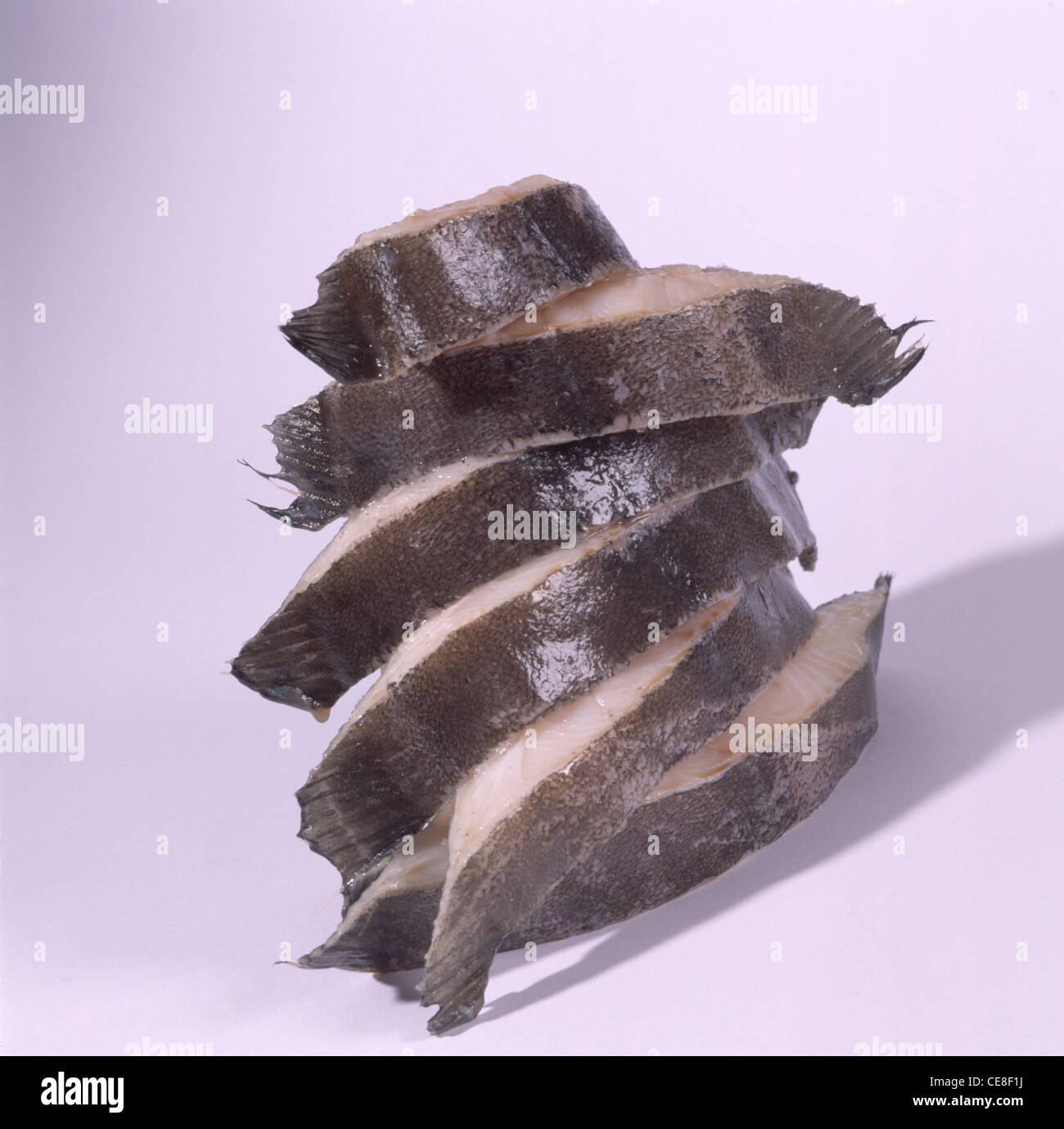 Cut out: Halibut Stock Photo - Alamy
