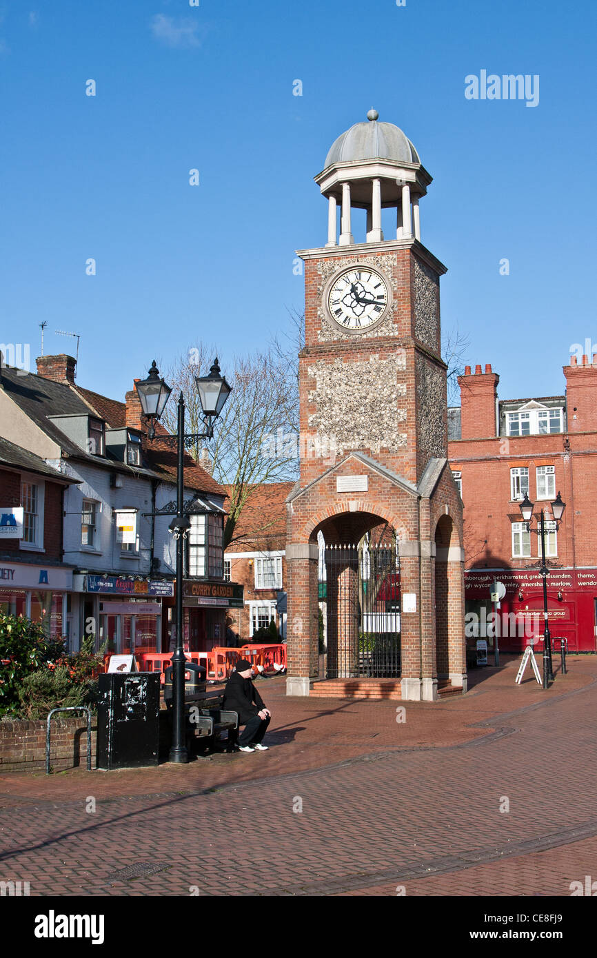 The Clock Tower, Chesham, Bucks Stock Photo - Alamy