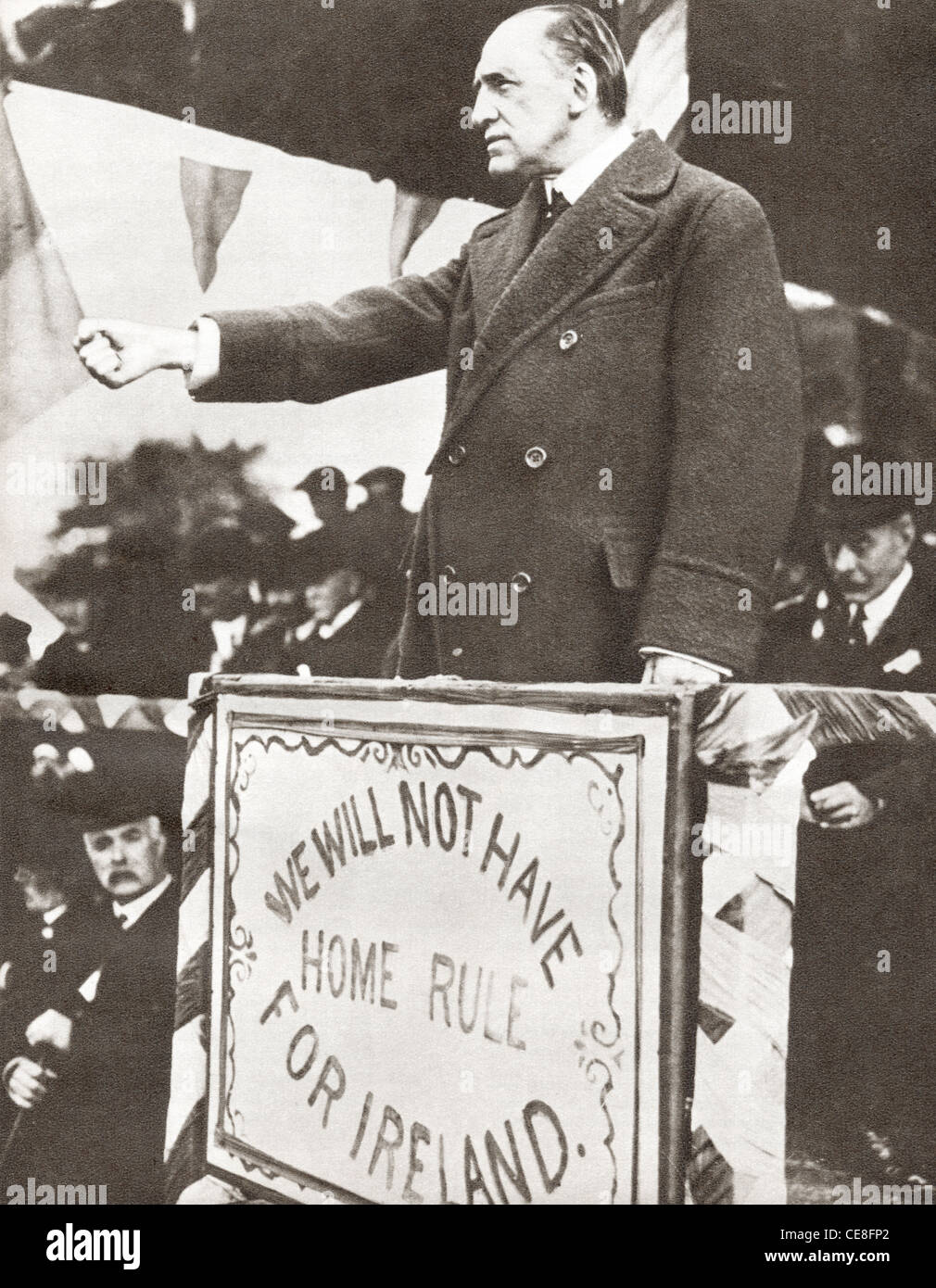 Edward Henry Carson, Baron Carson, 1854 - 1935, aka Sir Edward Carson ...