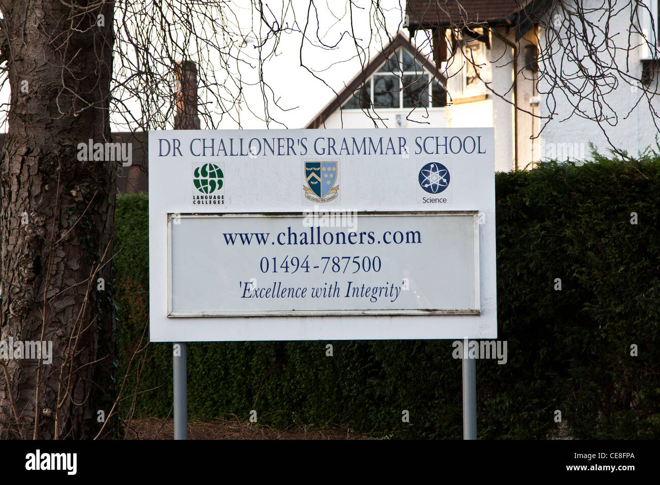 Dr Challoners Grammar School, Amersham Stock Photo - Alamy