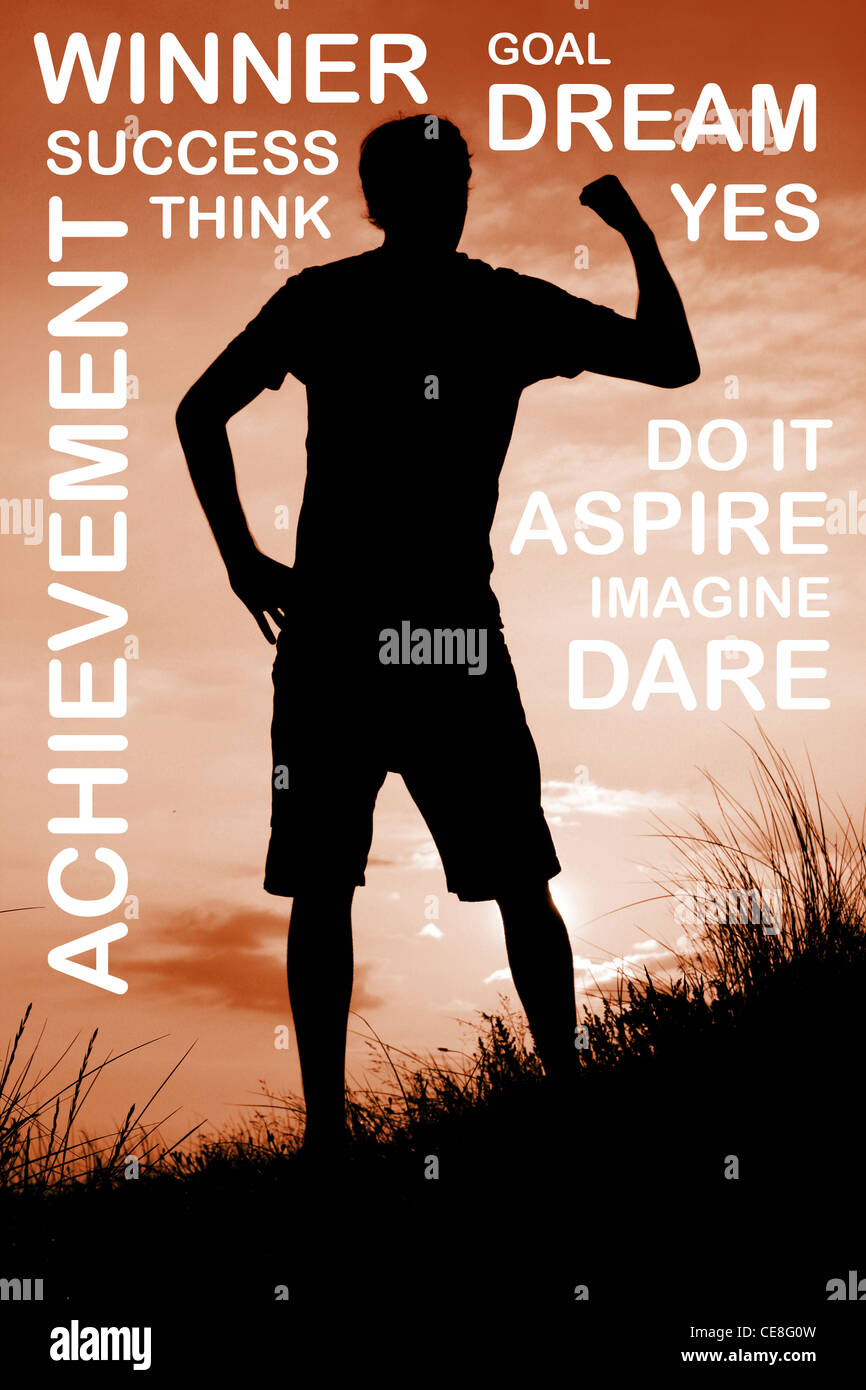 A man enjoying success Stock Photo - Alamy