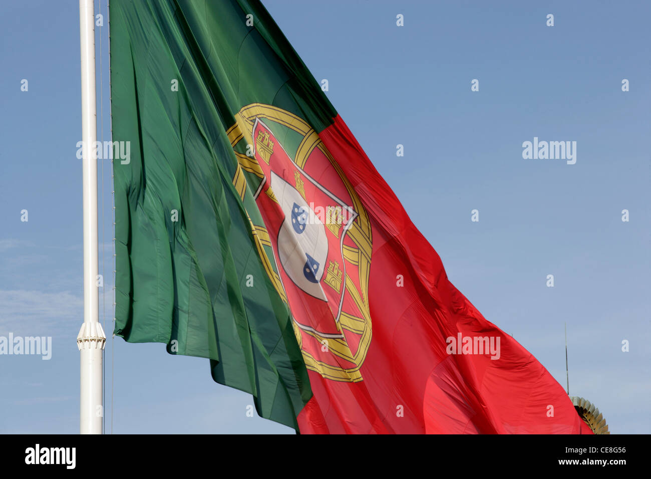 Lisbon: Portuguese national flag Stock Photo - Alamy