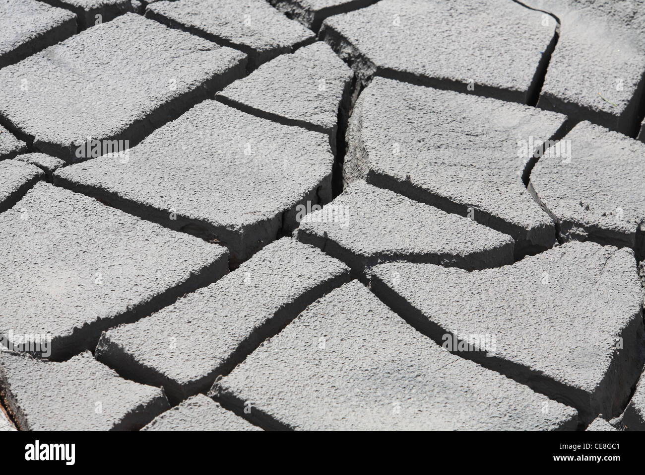 dried gray ground close-up Stock Photo - Alamy