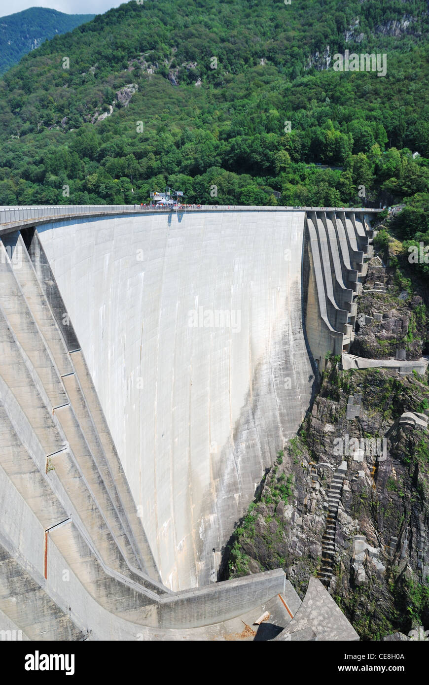 Verzasca dam near Locarno, Switzerland Stock Photo - Alamy