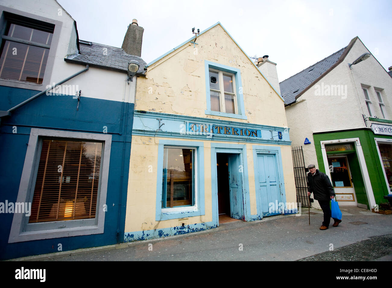 Criterion Bar, Stornoway, Isle of Lewis, Outer Hebrides, Scotland Stock ...