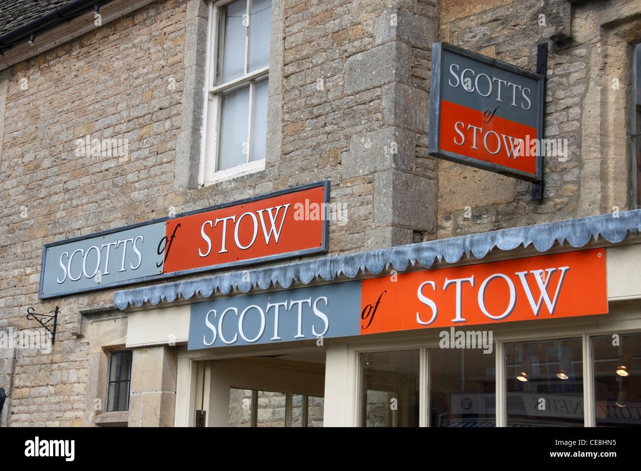 Scotts of Stow shop in Stow on the Wold in the Cotswolds Stock Photo ...