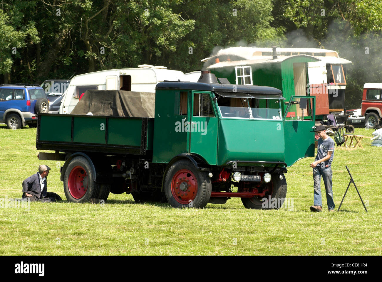 Sentinel S4 Single Way Tipper Wagon Built 1934 as seen at the Wiston ...