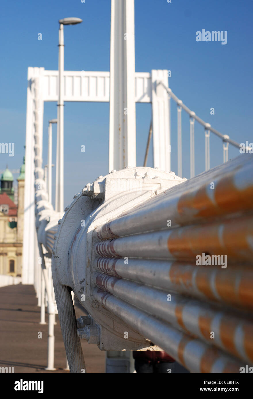 Elizabeth bridge in Budapest with Danube river Stock Photo - Alamy