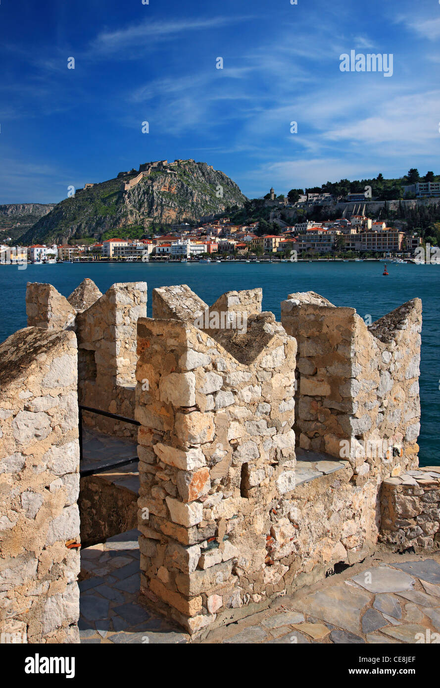 Bourtzi island fortress hi-res stock photography and images - Alamy