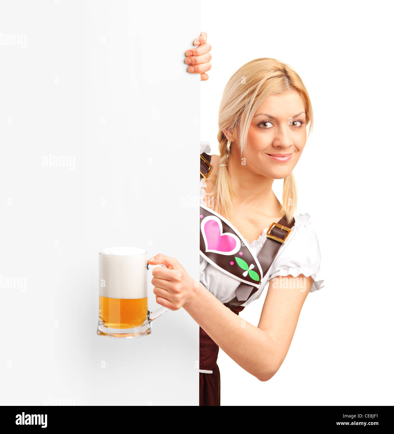 Blond german girl oktoberfest hi-res stock photography and images - Alamy