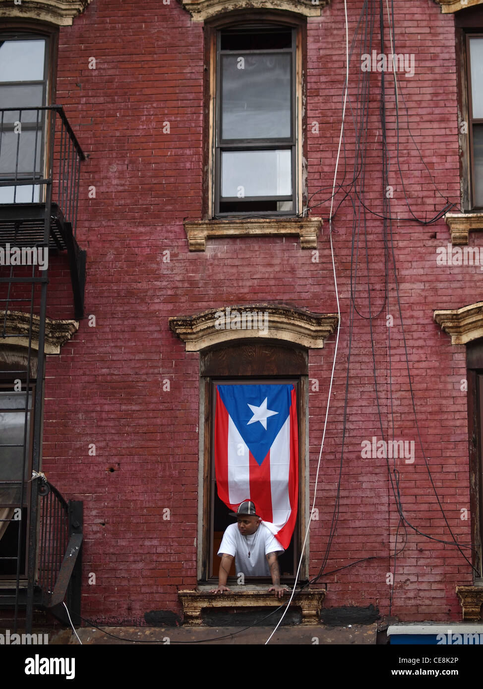 Puerto rican flag window hi-res stock photography and images - Alamy