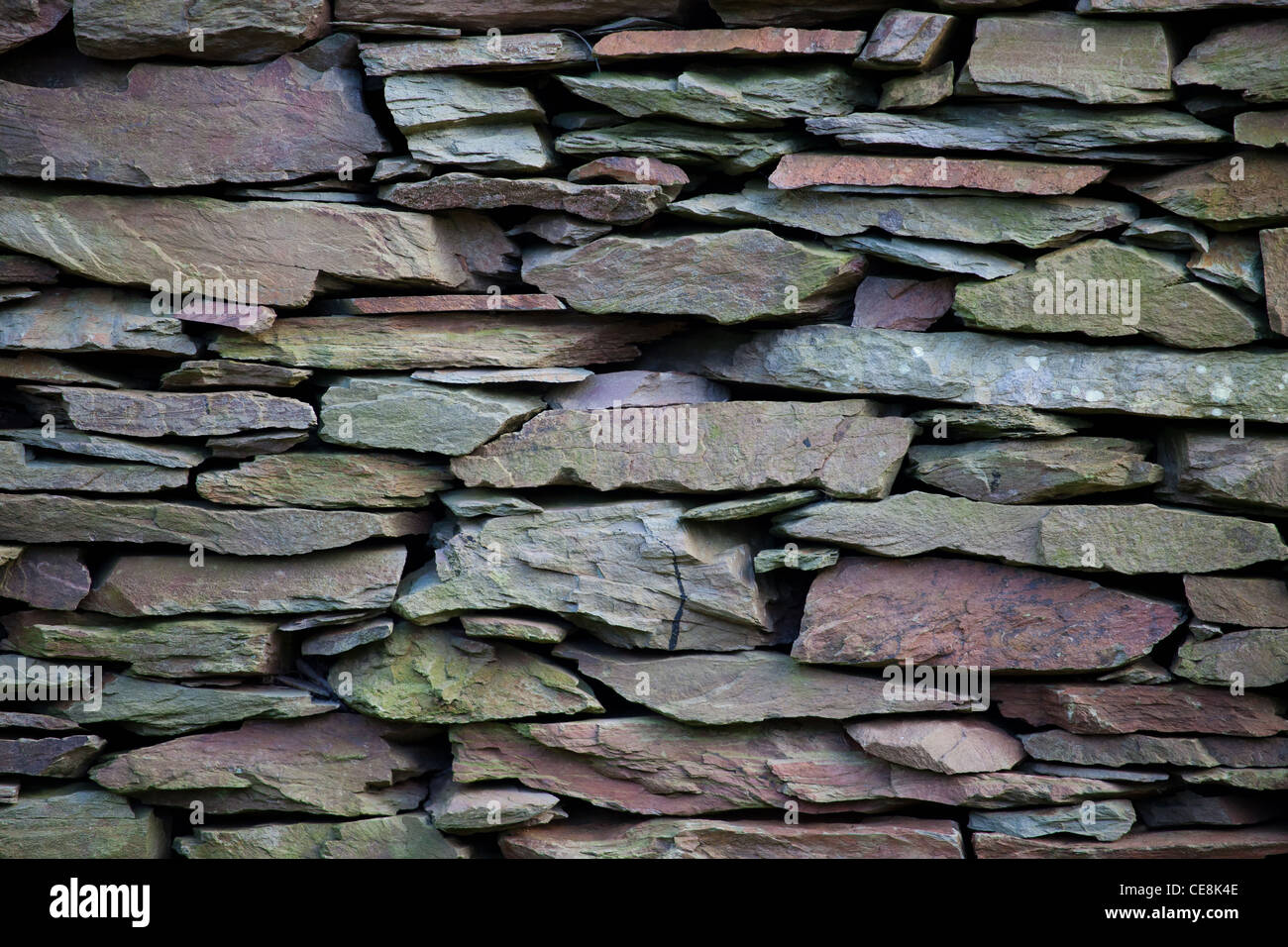 Slate Rock Wall