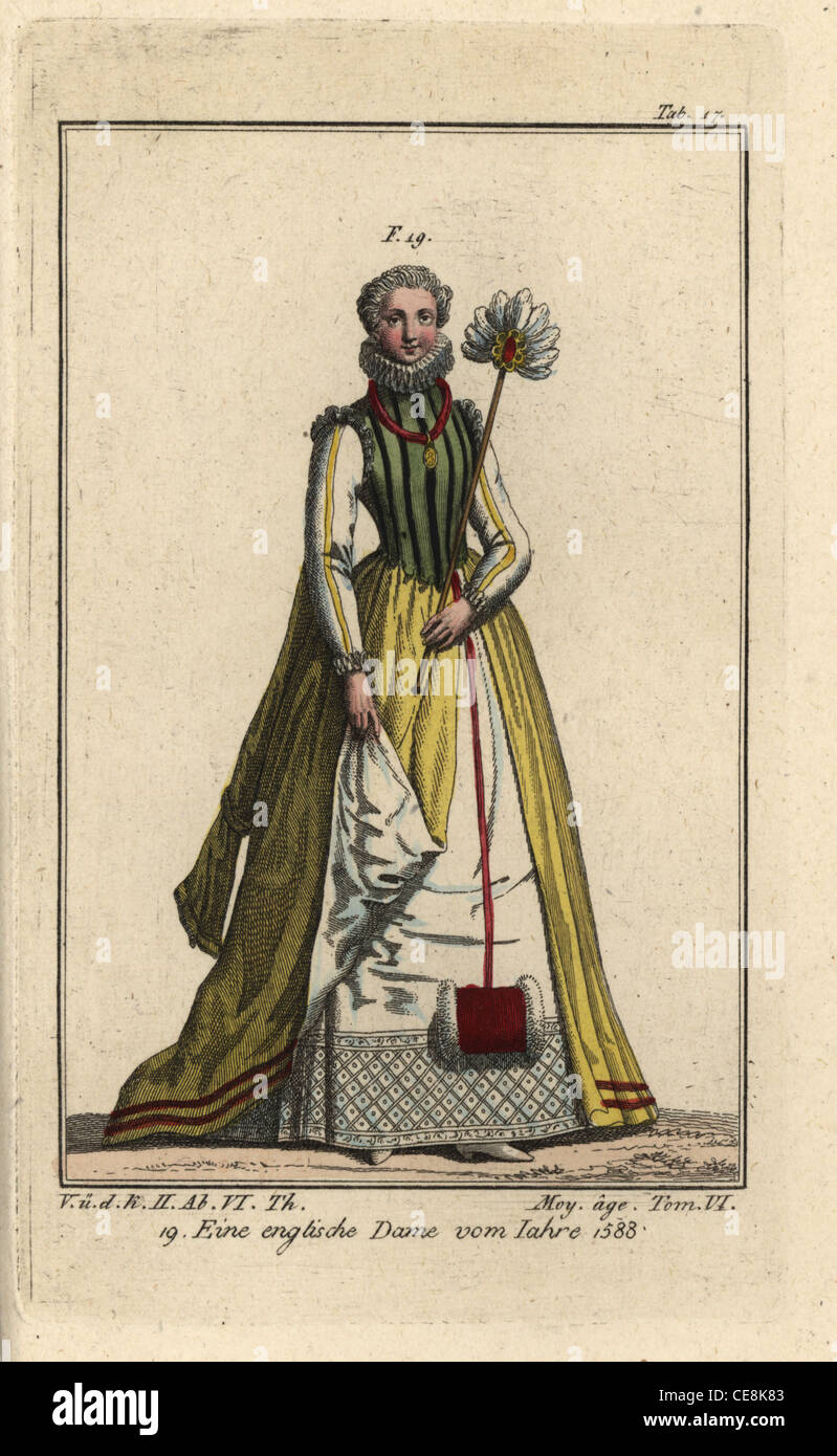 English lady middle ages hi-res stock photography and images - Alamy