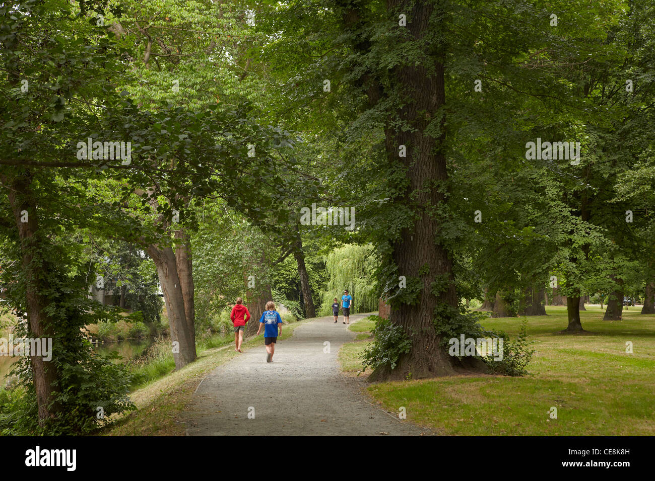 Walking track children hi-res stock photography and images - Alamy