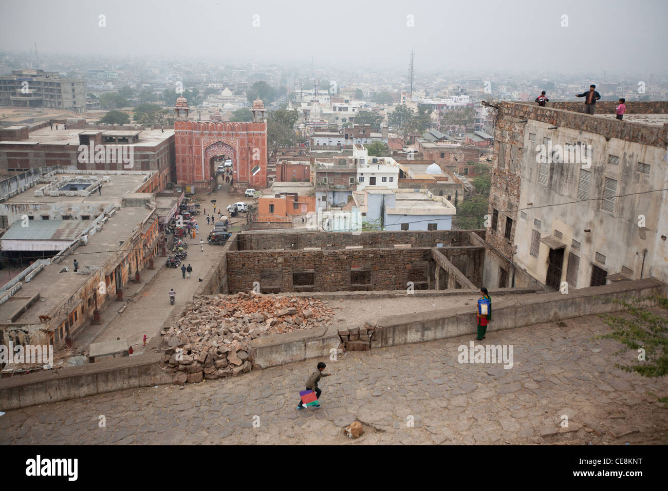 Suraj Pol in Galta, in Jaipur, in Rajasthan, India Stock Photo - Alamy