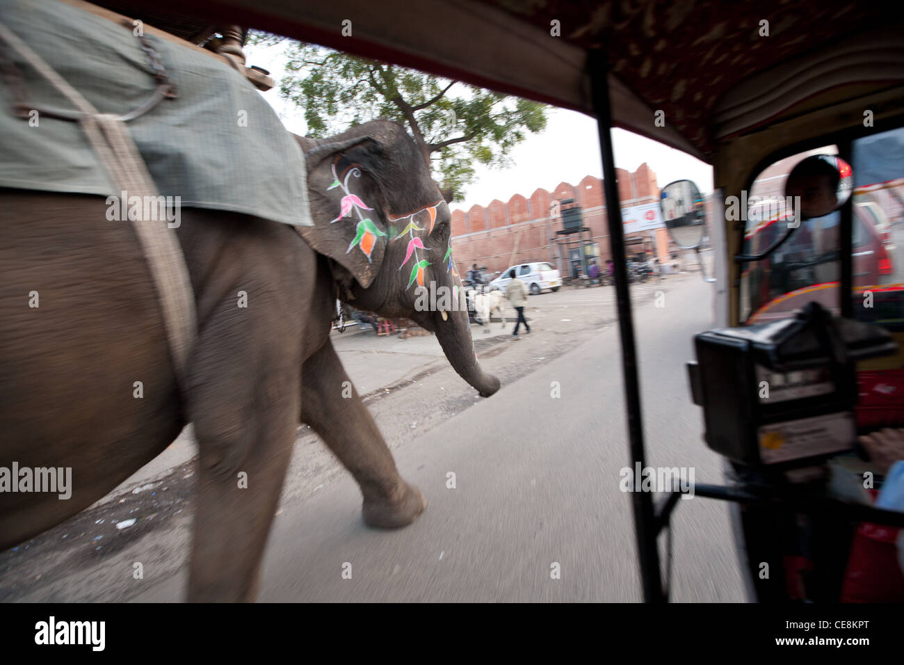 Inside Auto Rickshaw India High Resolution Stock Photography and Images ...