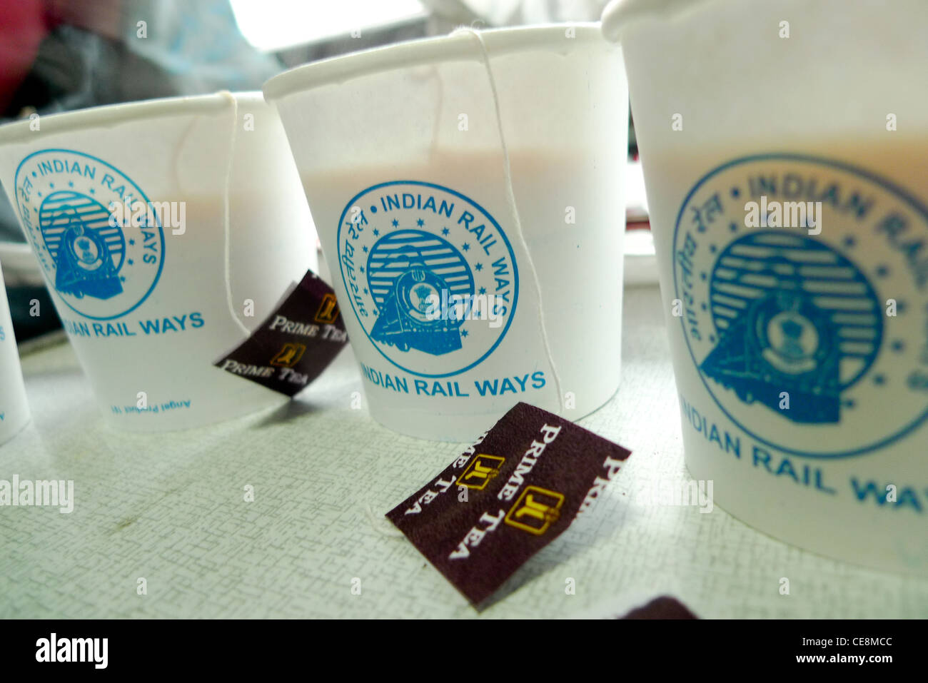 Cup tea in indian train hi-res stock photography and images - Alamy