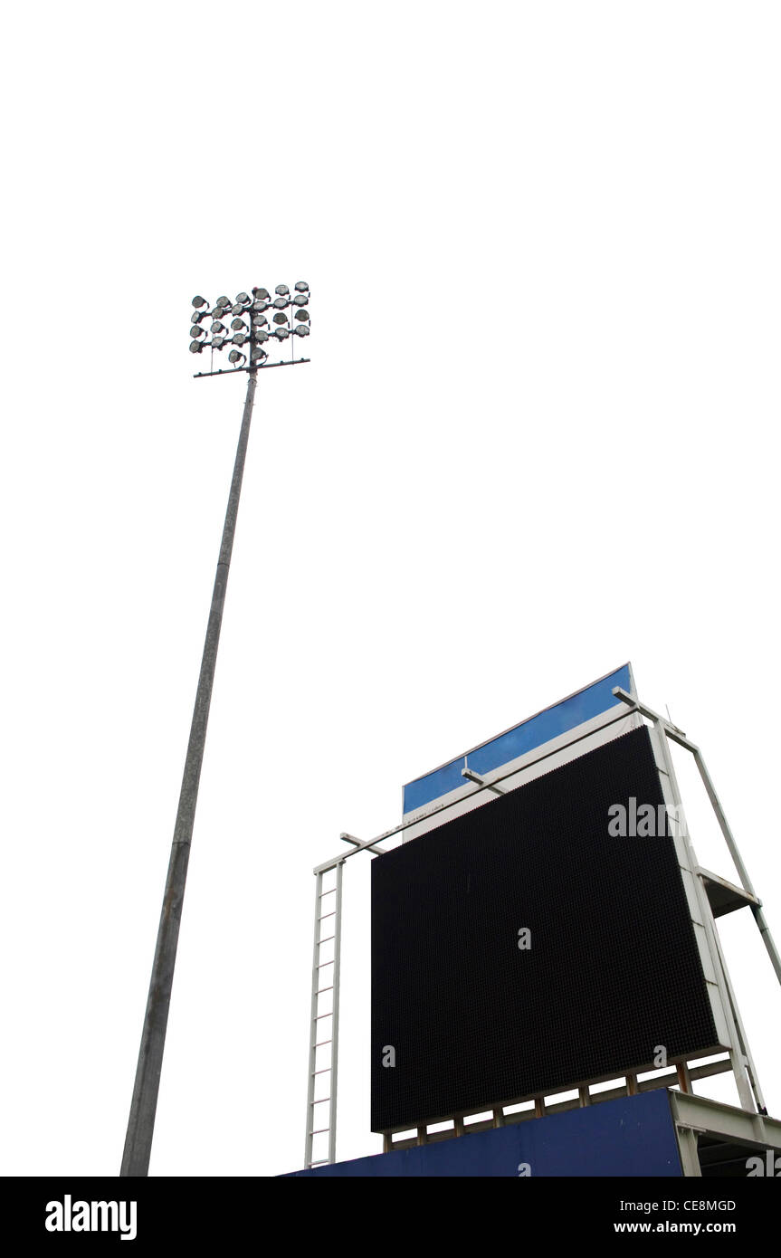 Scoreboard in football stadium hi-res stock photography and images - Alamy