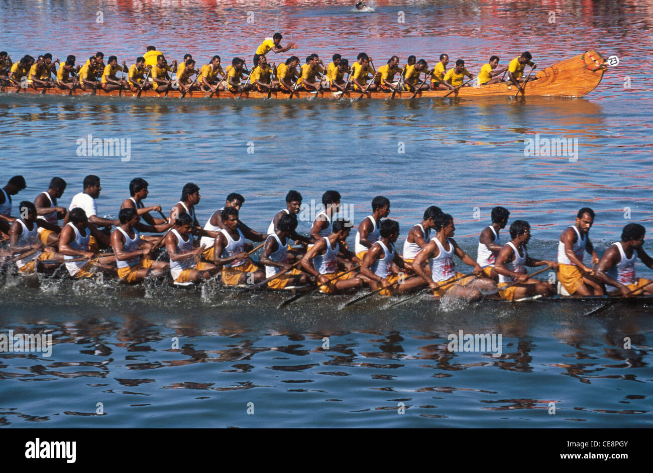 indian Boat Racing alappuzha Alleppey Kerala india Stock Photo - Alamy